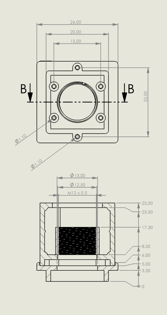 Piezo Autofocus Module for general M12 Lenses (PZM-M12-06-ST ...